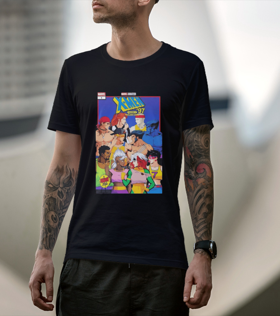 X Men 97 Season 2 Prelude Comic Issue 1 A Mutant Milestone Marvel Animation T-Shirt