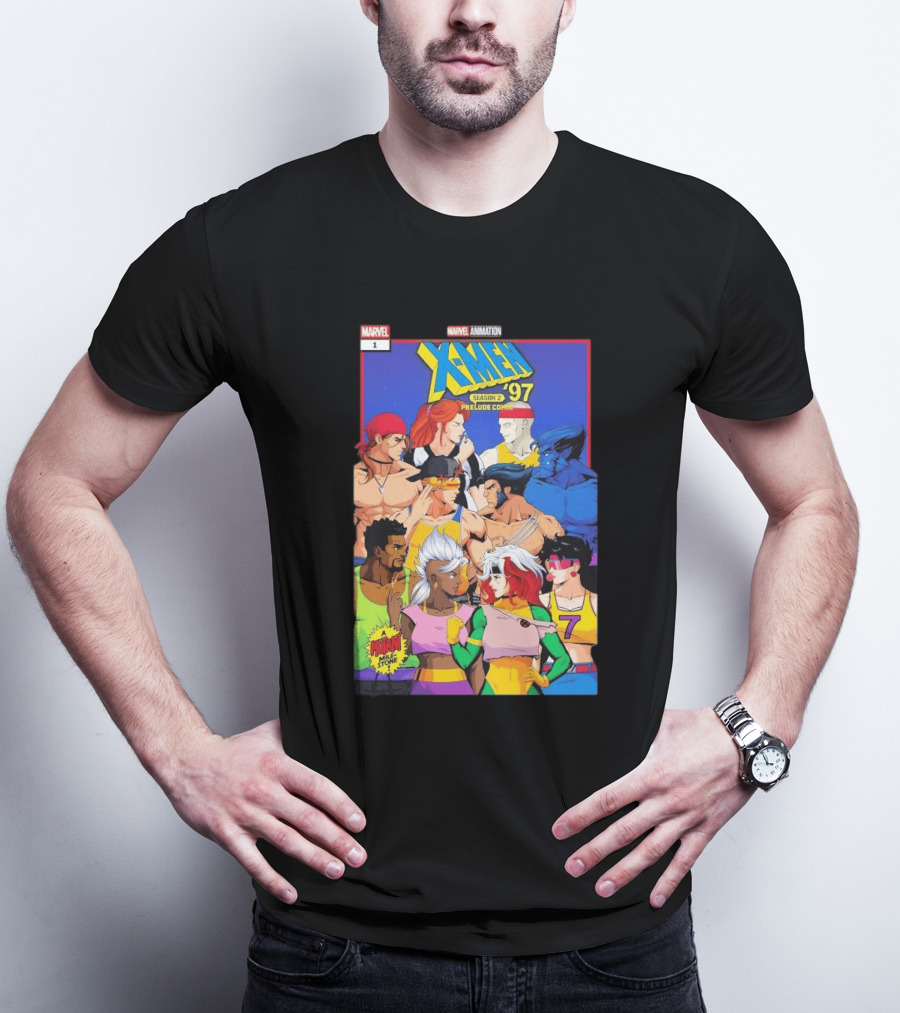 X Men 97 Season 2 Prelude Comic Issue 1 A Mutant Milestone Marvel Animation T-Shirt