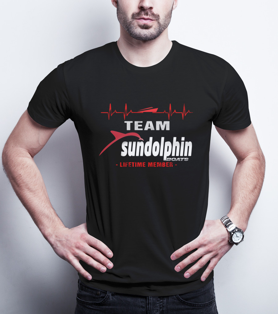 Team Sundolphin Boats Lifetime Member T-Shirt