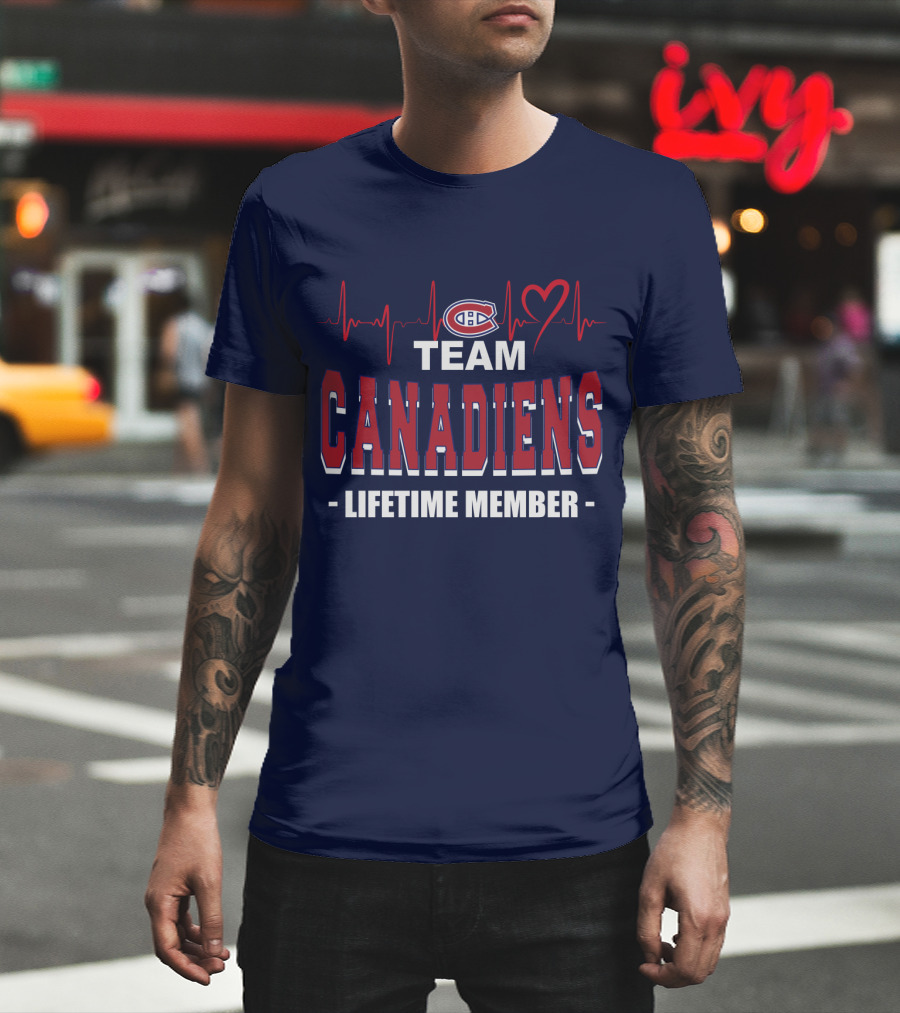 Team Canadiens Lifetime Member T-Shirt