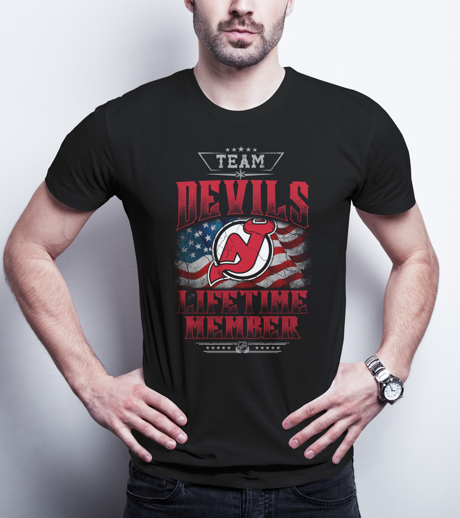 Team Devils Lifetime Member T-Shirt