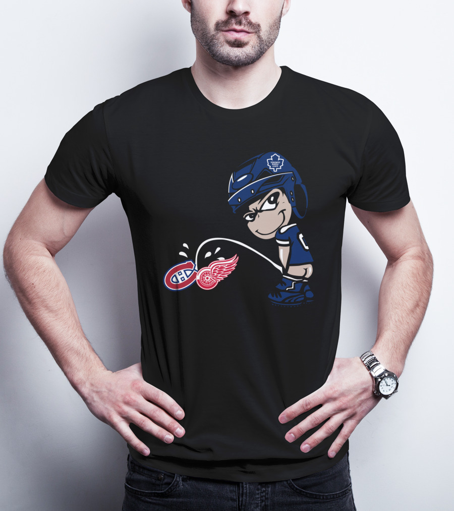 Toronto Maple Leafs Rivalry Detroit Red Wings Hockey T-Shirt