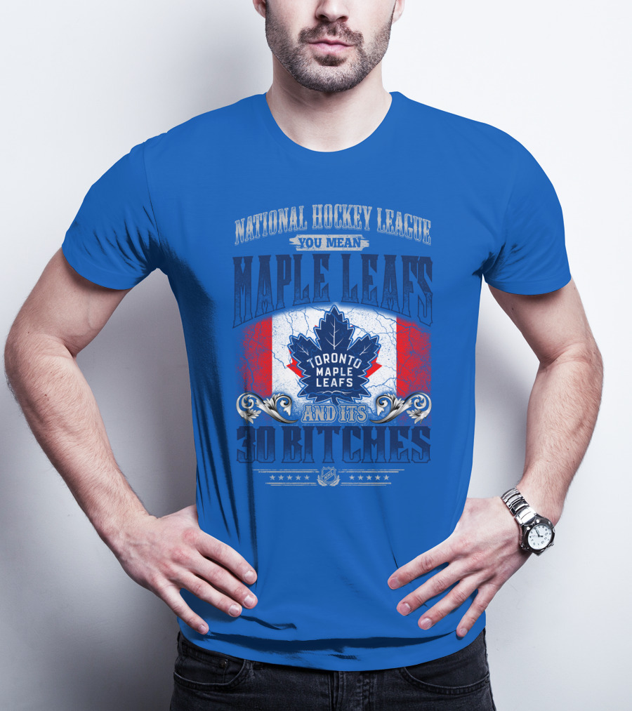 National Hockey League You Mean Toronto Maple Leafs And Its 30 Bitches T-Shirt