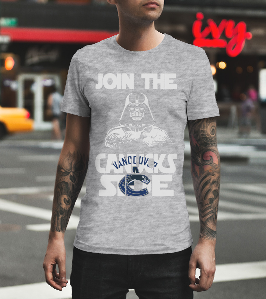 Join The Vancouver Canucks Side T-Shirt