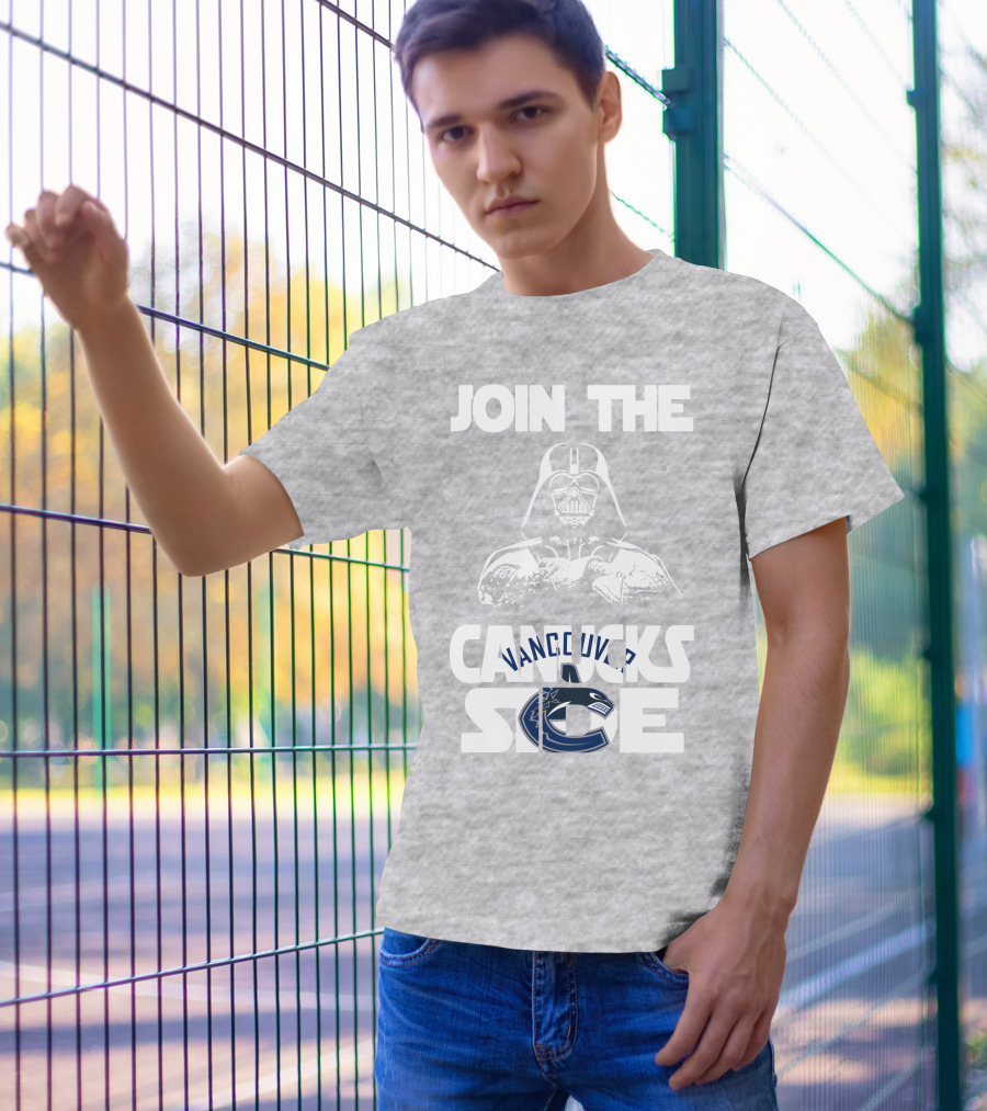 Join The Vancouver Canucks Side T-Shirt