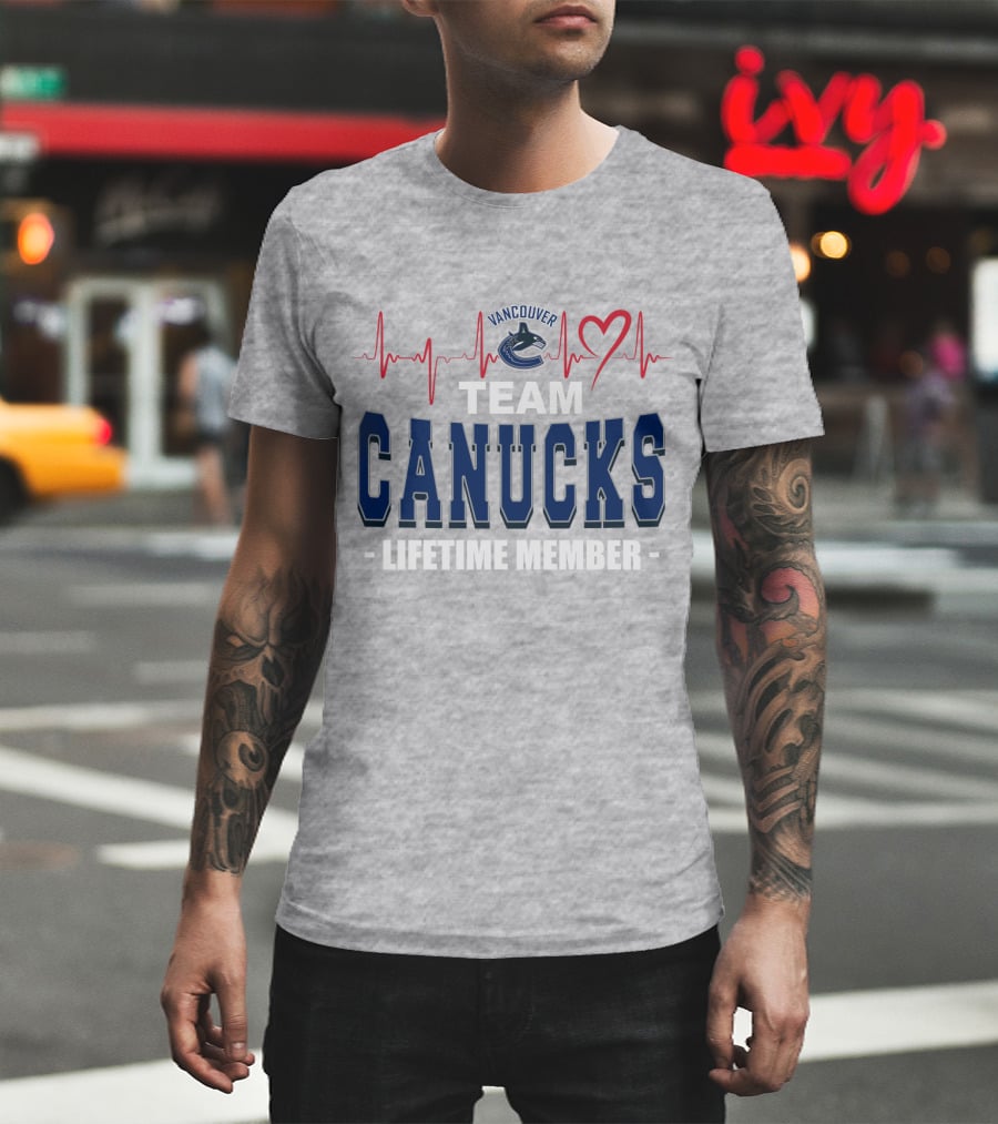 Vancouver Canucks Team Canucks Lifetime Member T-Shirt