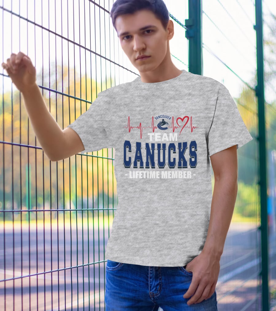 Vancouver Canucks Team Canucks Lifetime Member T-Shirt