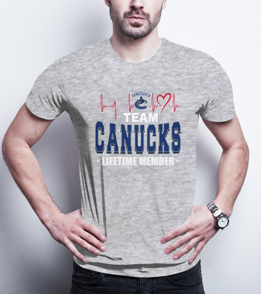 Vancouver Canucks Team Canucks Lifetime Member T-Shirt