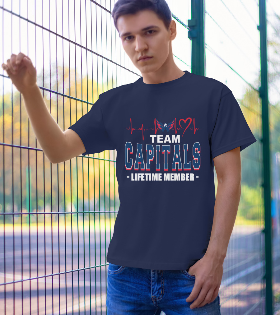Team Washington Capitals Lifetime Member T-Shirt