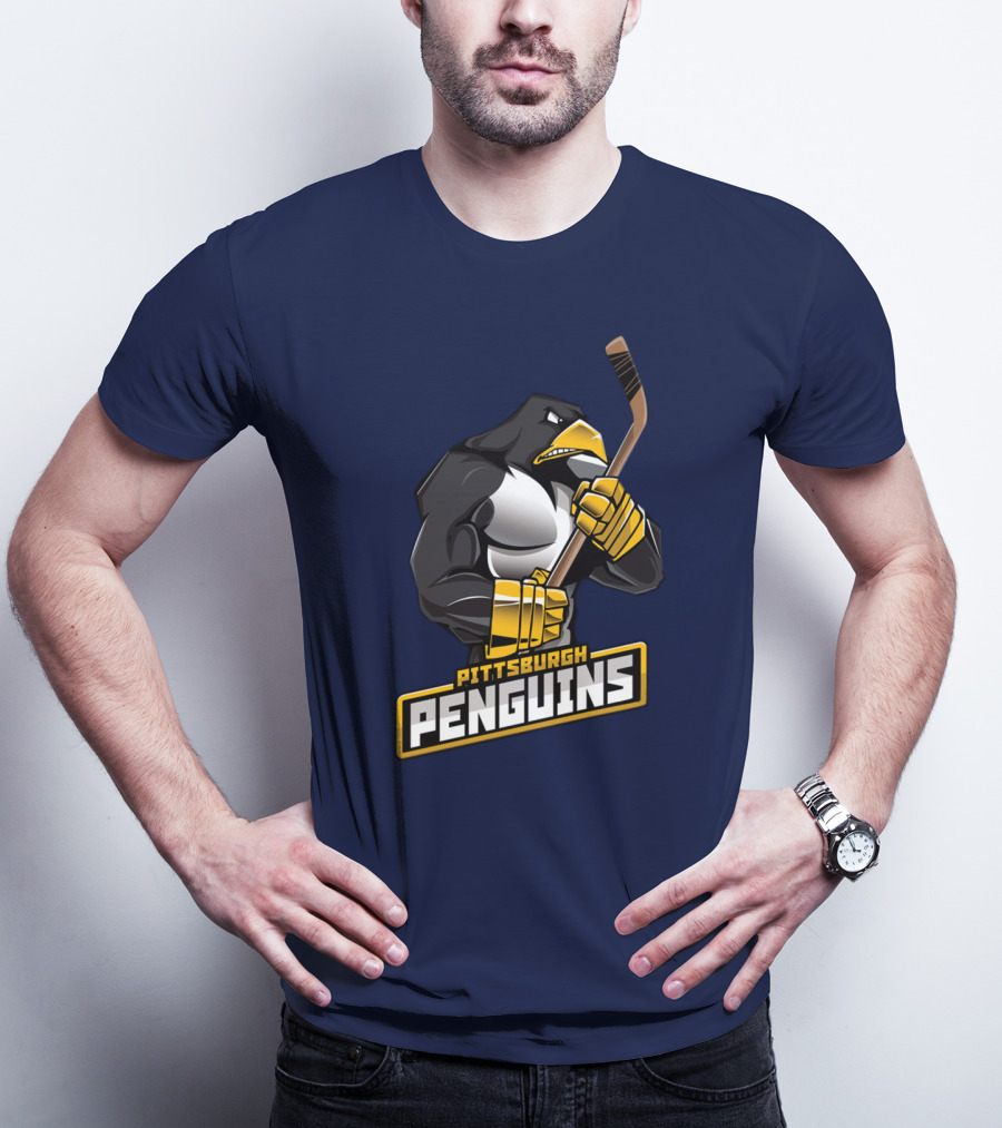 Pittsburgh Penguins Hockey Mascot T-Shirt