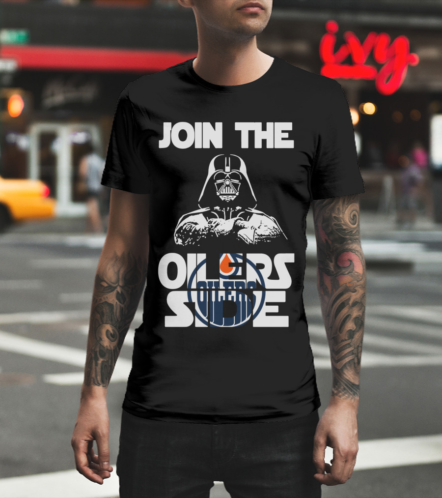 Join The Oilers Side Edmonton Oilers T-Shirt