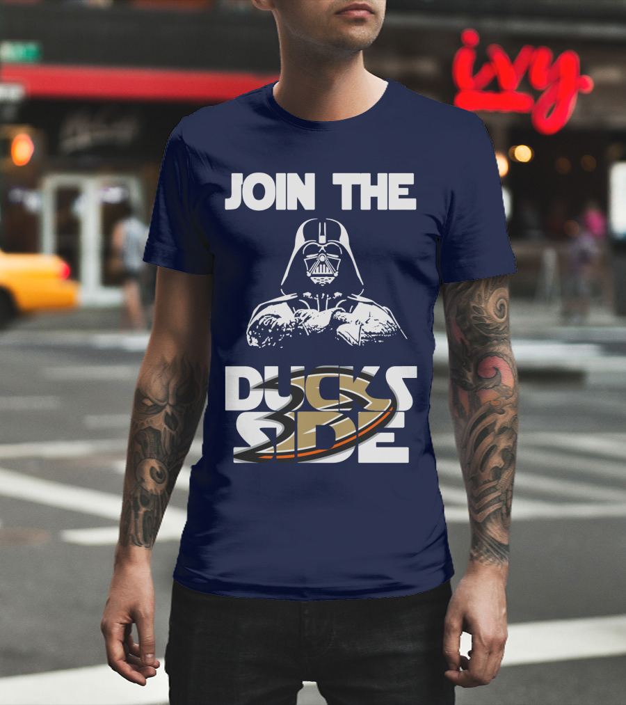 Join The Ducks Side Anaheim Ducks T-Shirt