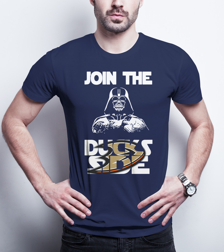 Join The Ducks Side Anaheim Ducks T-Shirt