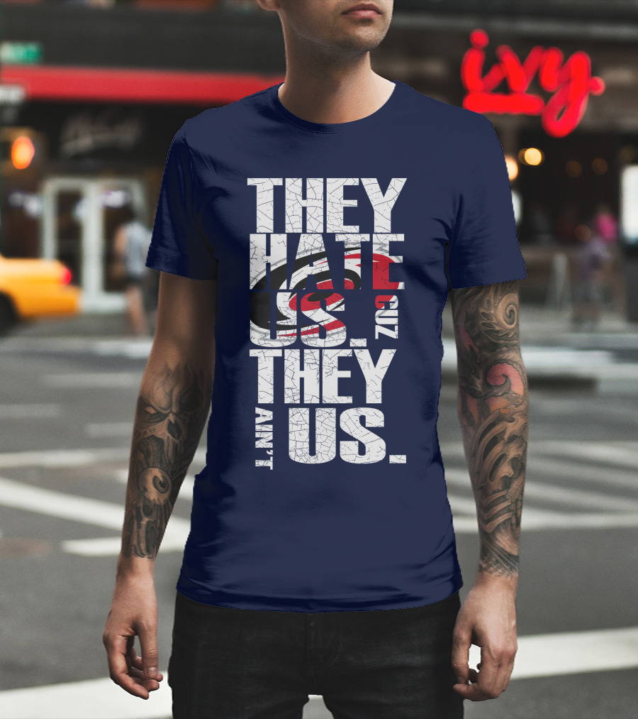 They Hate Us Cuz They Ain't Us Carolina Hurricanes T-Shirt