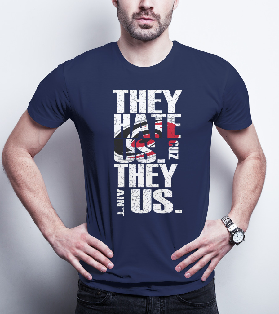 They Hate Us Cuz They Ain't Us Carolina Hurricanes T-Shirt