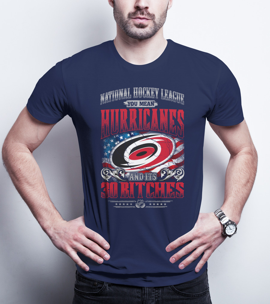 National Hockey League You Mean Hurricanes And Its 30 Bitches T-Shirt