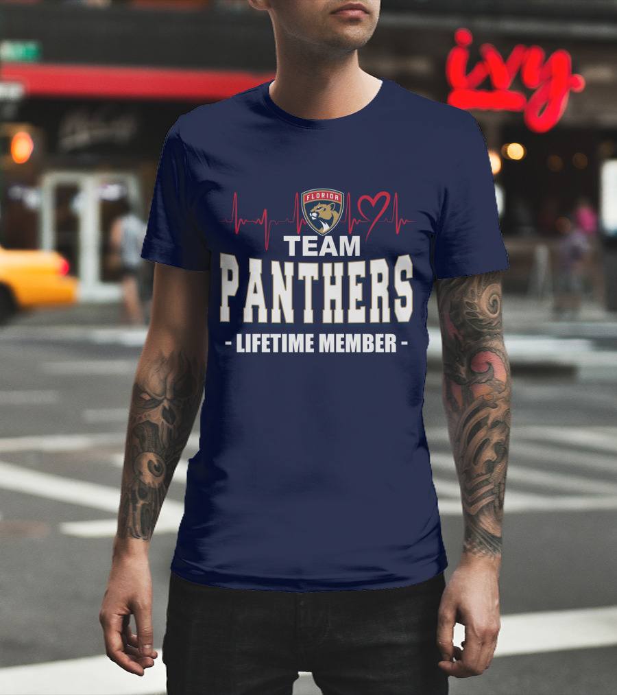 Florida Team Panthers Lifetime Member T-Shirt