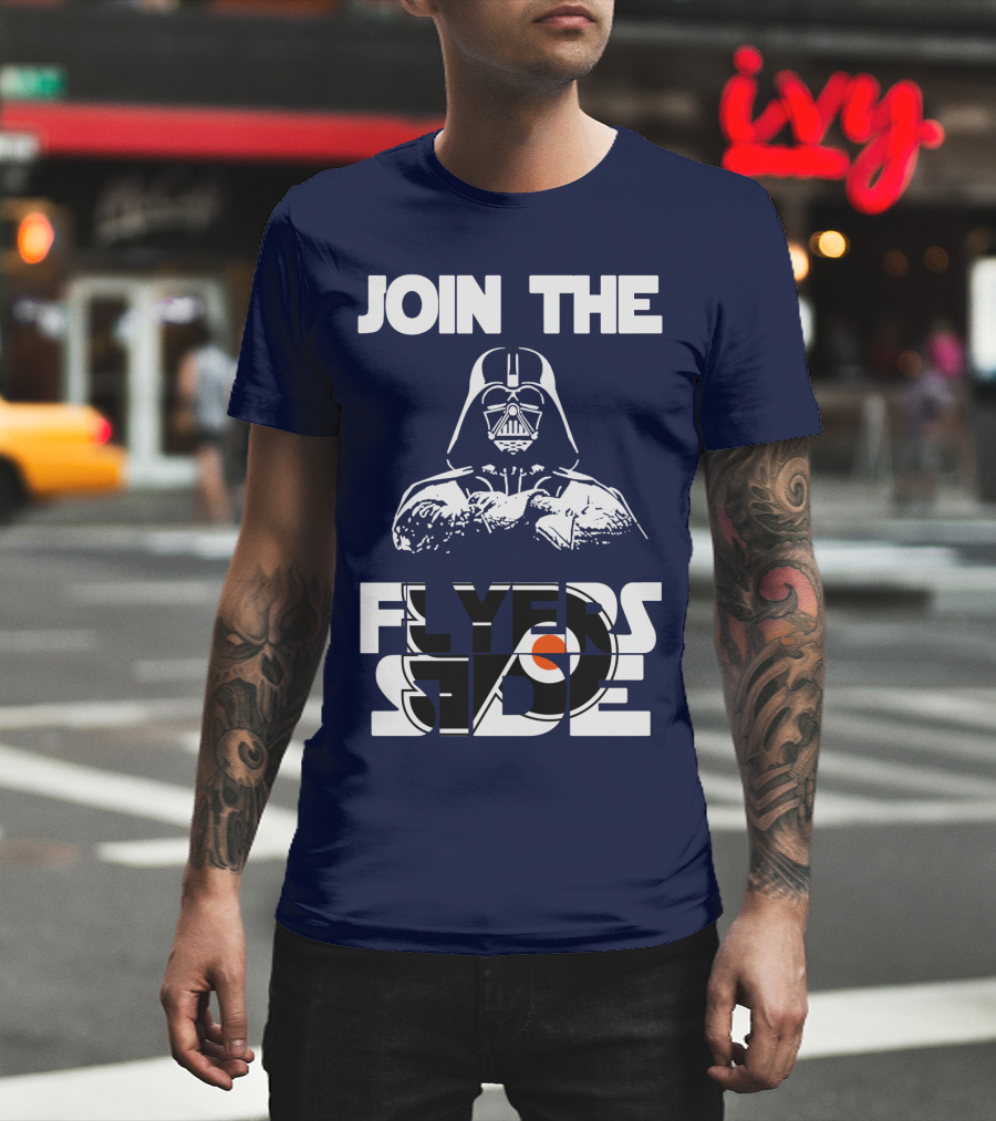 Join The Flyers Side Philadelphia Flyers T-Shirt