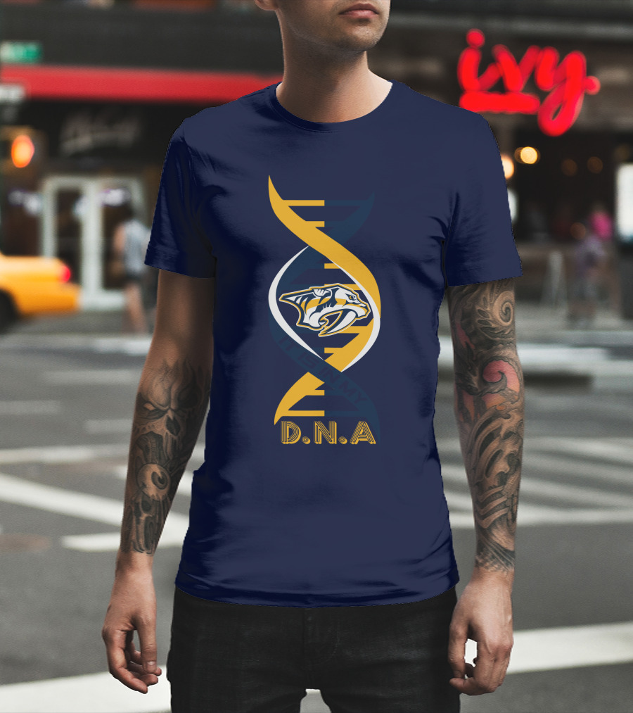 Nashville Predators Team Dna T-Shirt