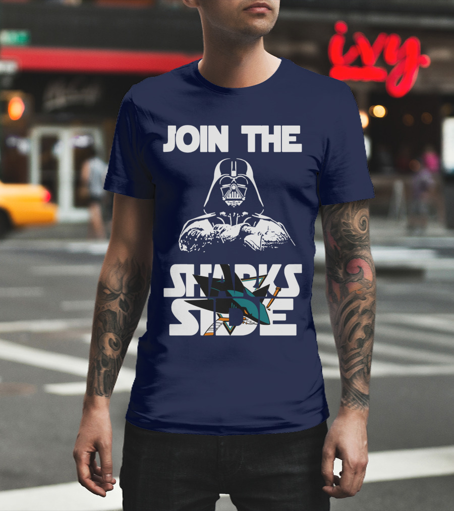 Join The Sharks Side San Jose Sharks T-Shirt