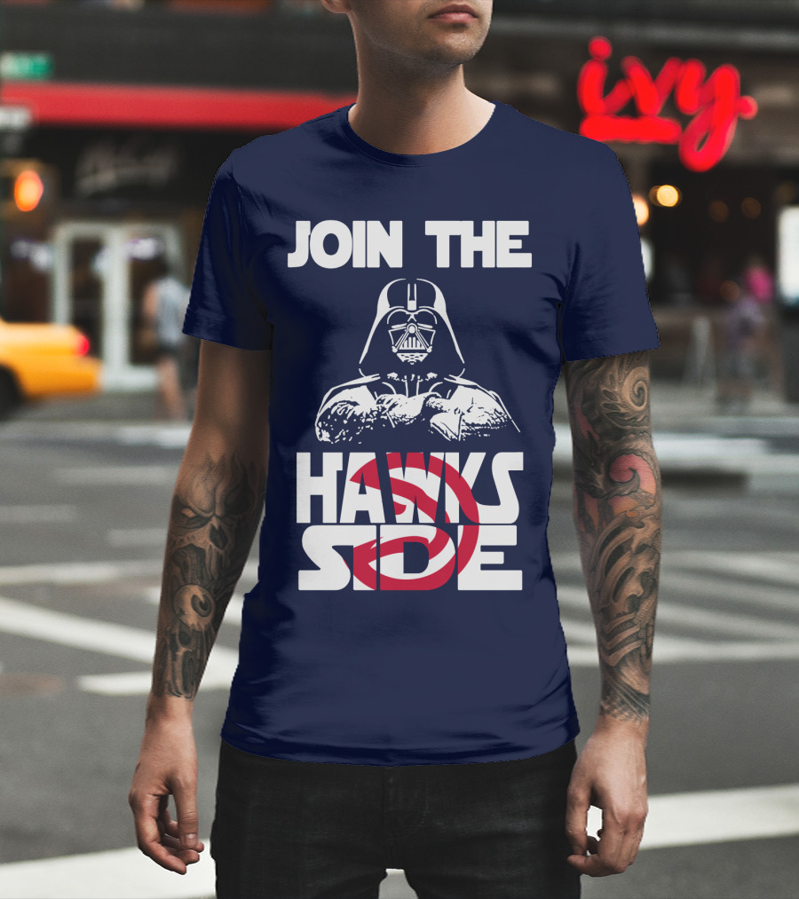 Join The Hawks Side Atlanta Hawks T-Shirt