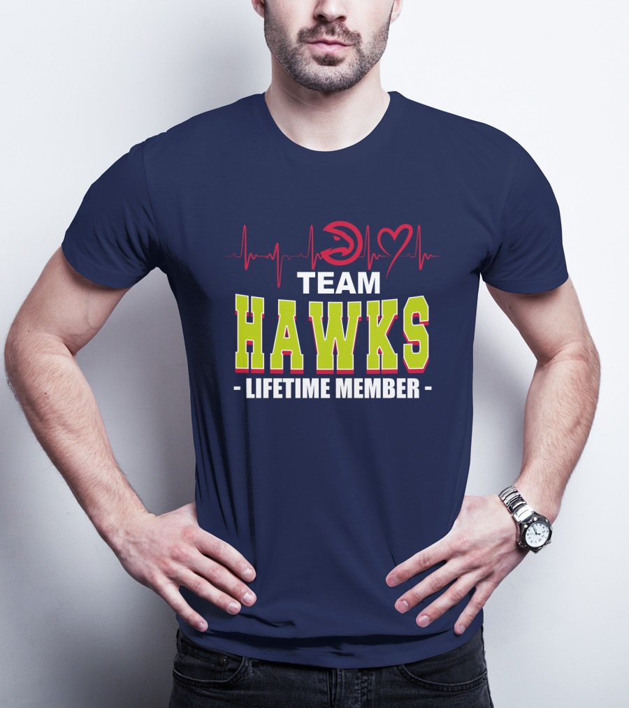 Team Hawks Lifetime Member Atlanta Hawks T-Shirt