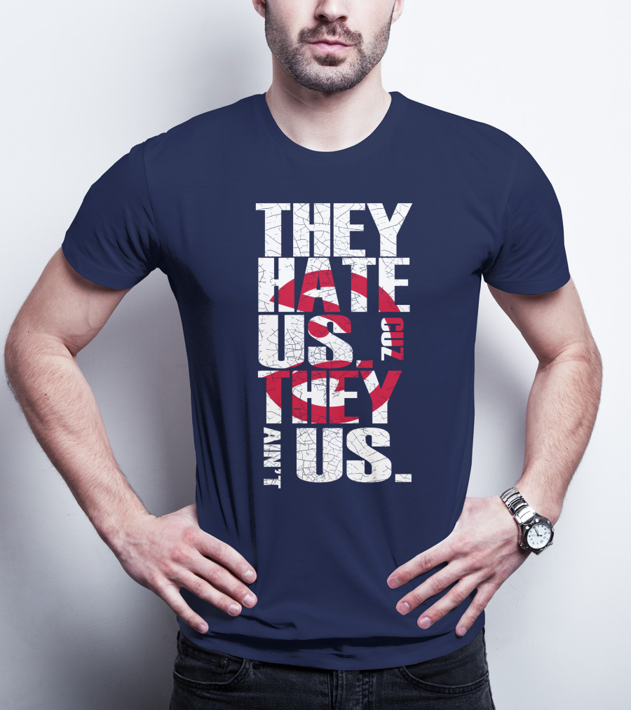 They Hate Us Cuz They Ain't Us Atlanta Hawks T-Shirt