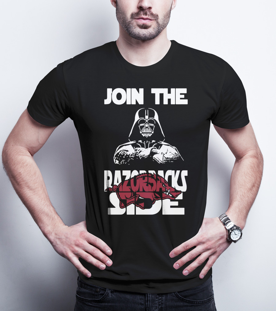 Join The Razorbacks Side T-Shirt