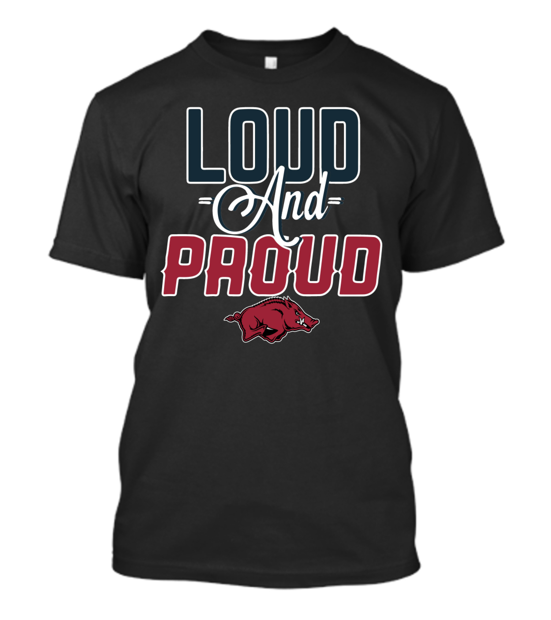 Arkansas Razorbacks Loud And Proud T-Shirt