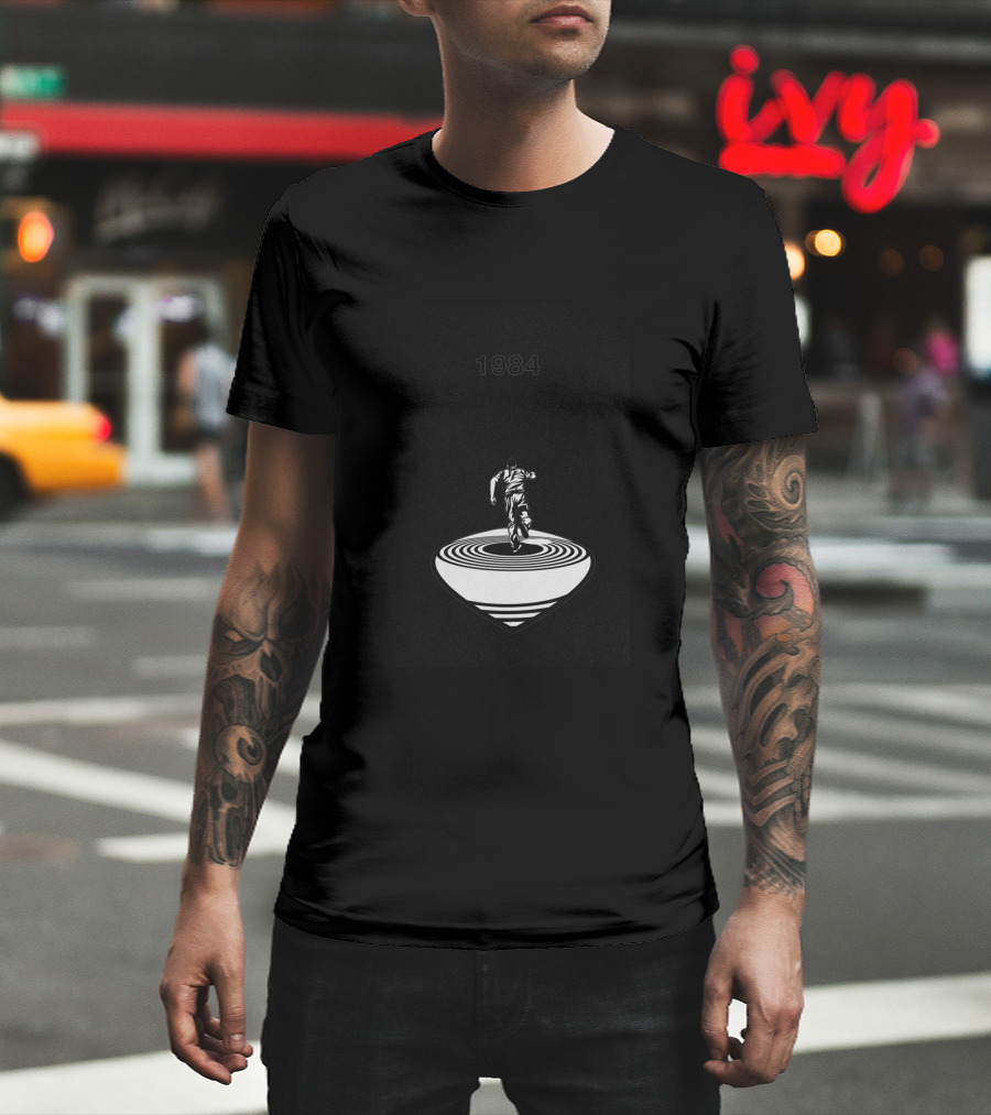 1984 Man Running On Hypnotic T-Shirt