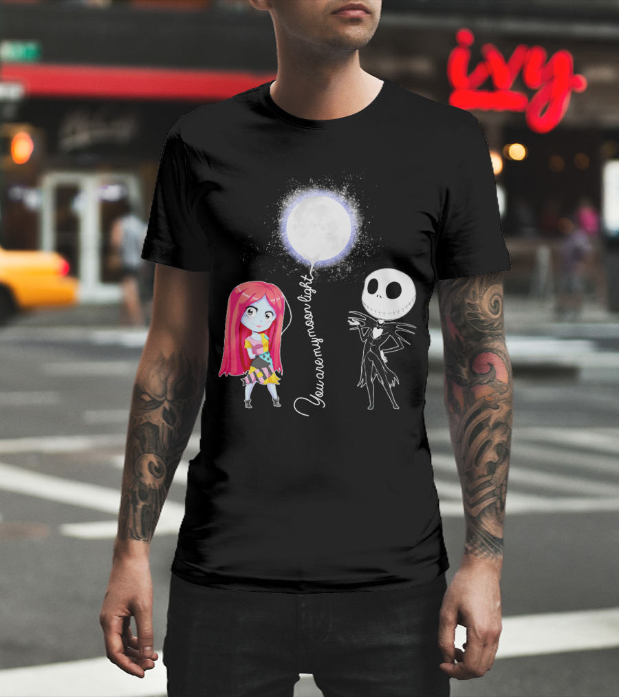 You Are My Moonlight Nightmare Inspired Lunar Scene T-Shirt