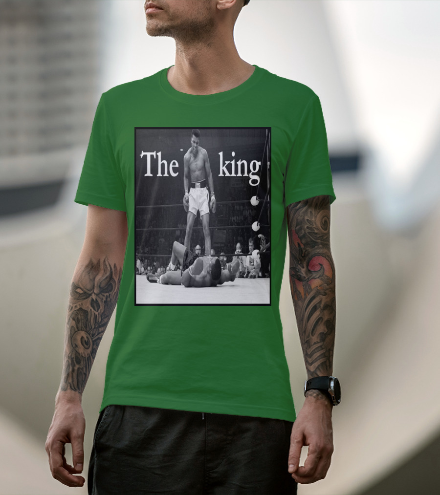 The King Muhammad Ali Historic Boxing Victory T-Shirt