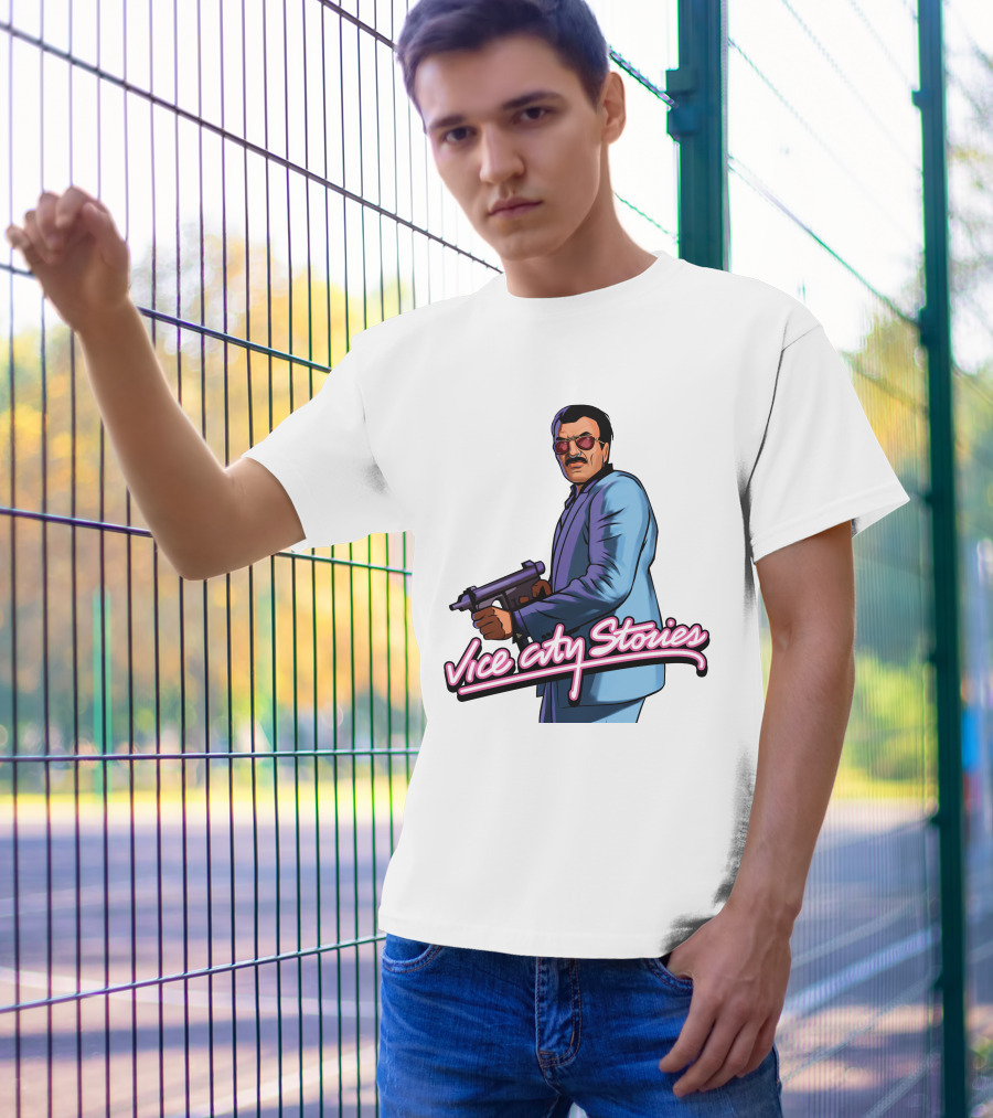 Vice City Stories GTA Character Gaming T-Shirt