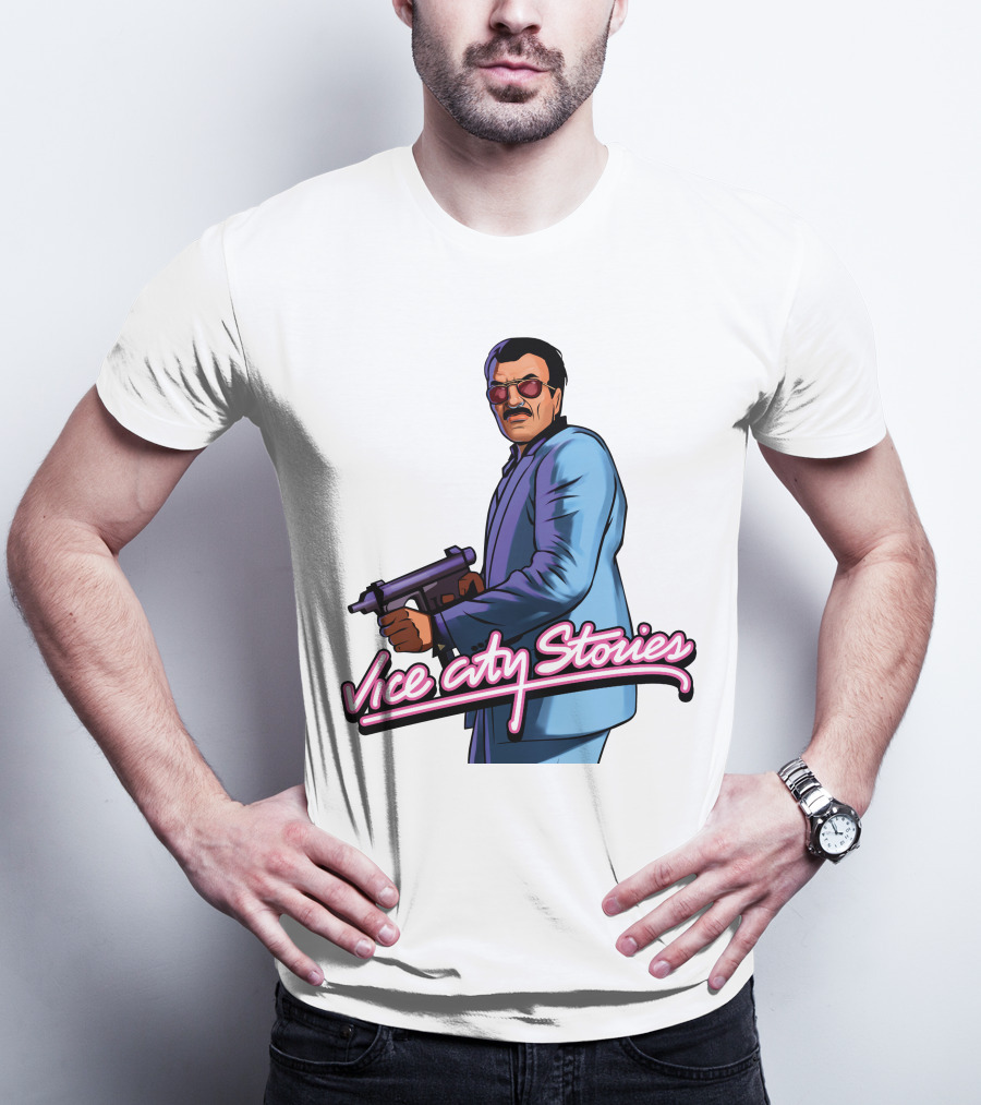 Vice City Stories GTA Character Gaming T-Shirt