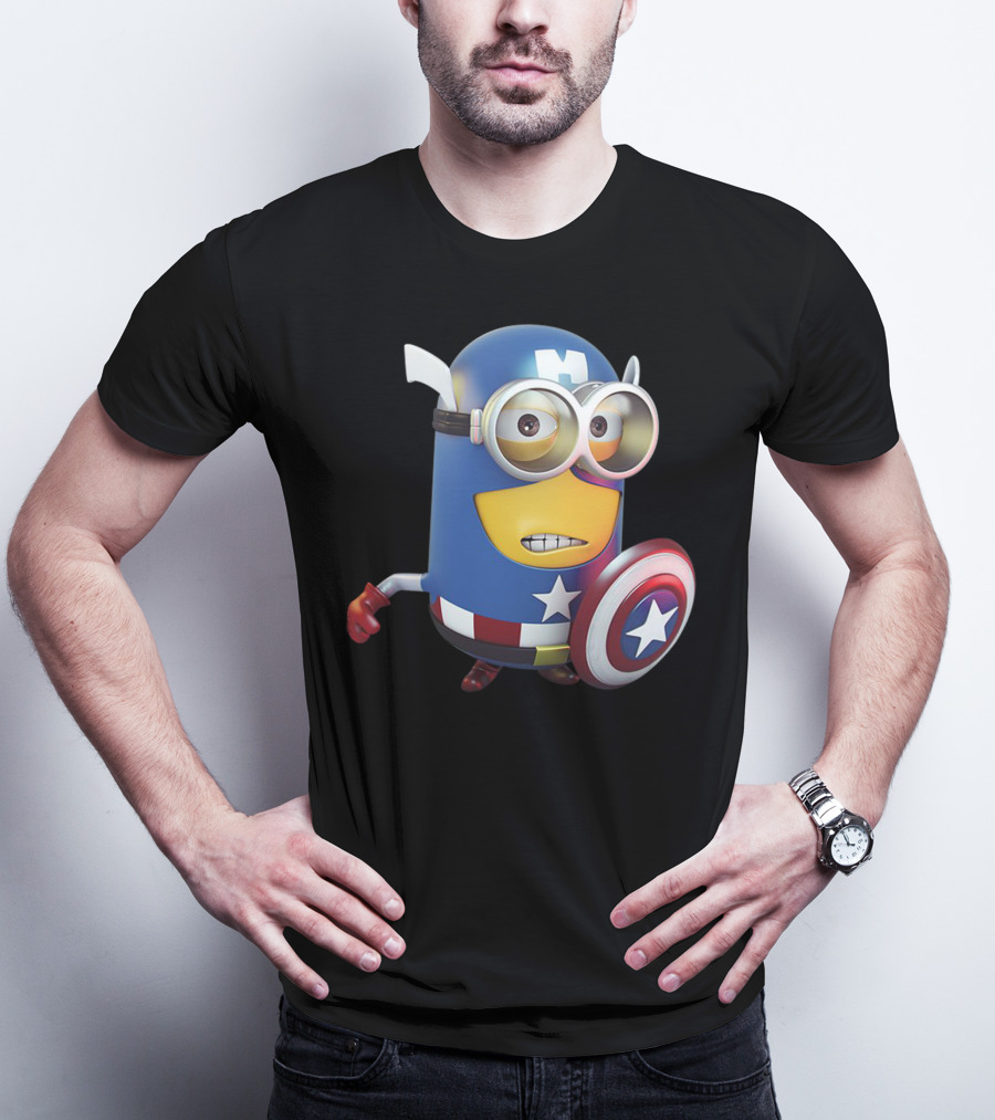Minion Captain America T-Shirt