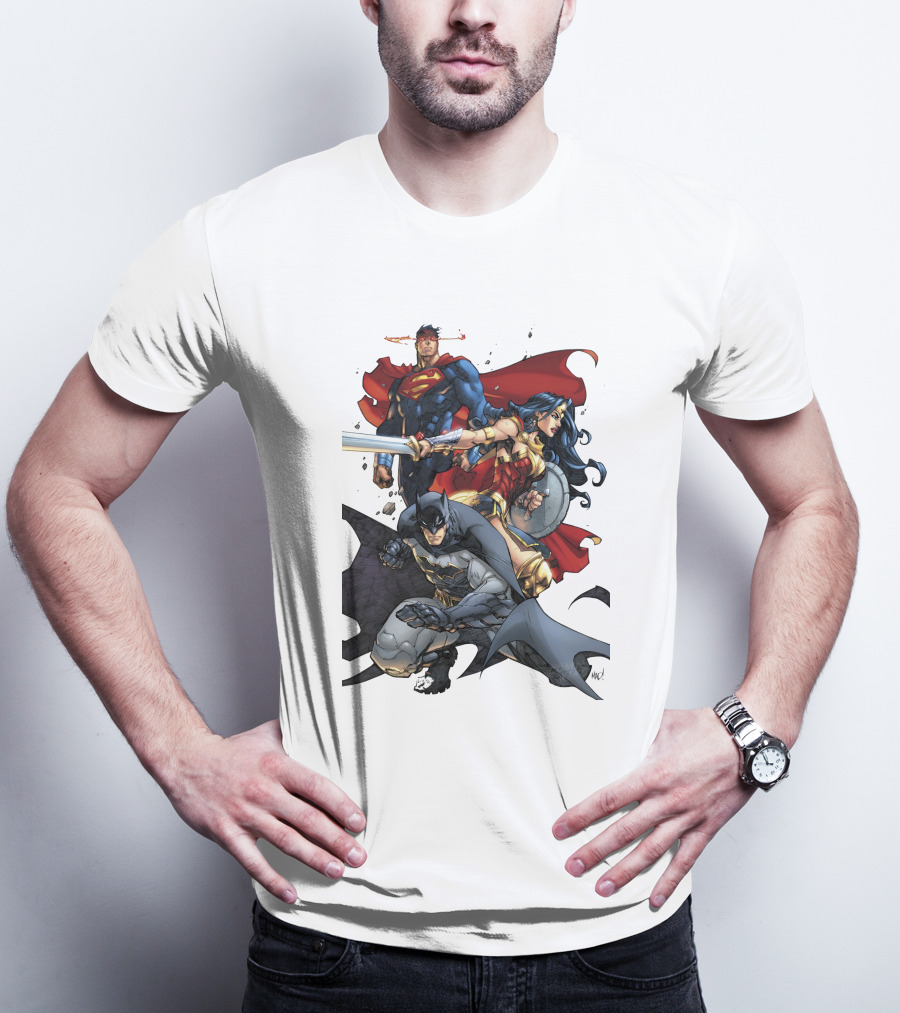 Justice League Trinity Superman Wonder Woman Batman T-Shirt
