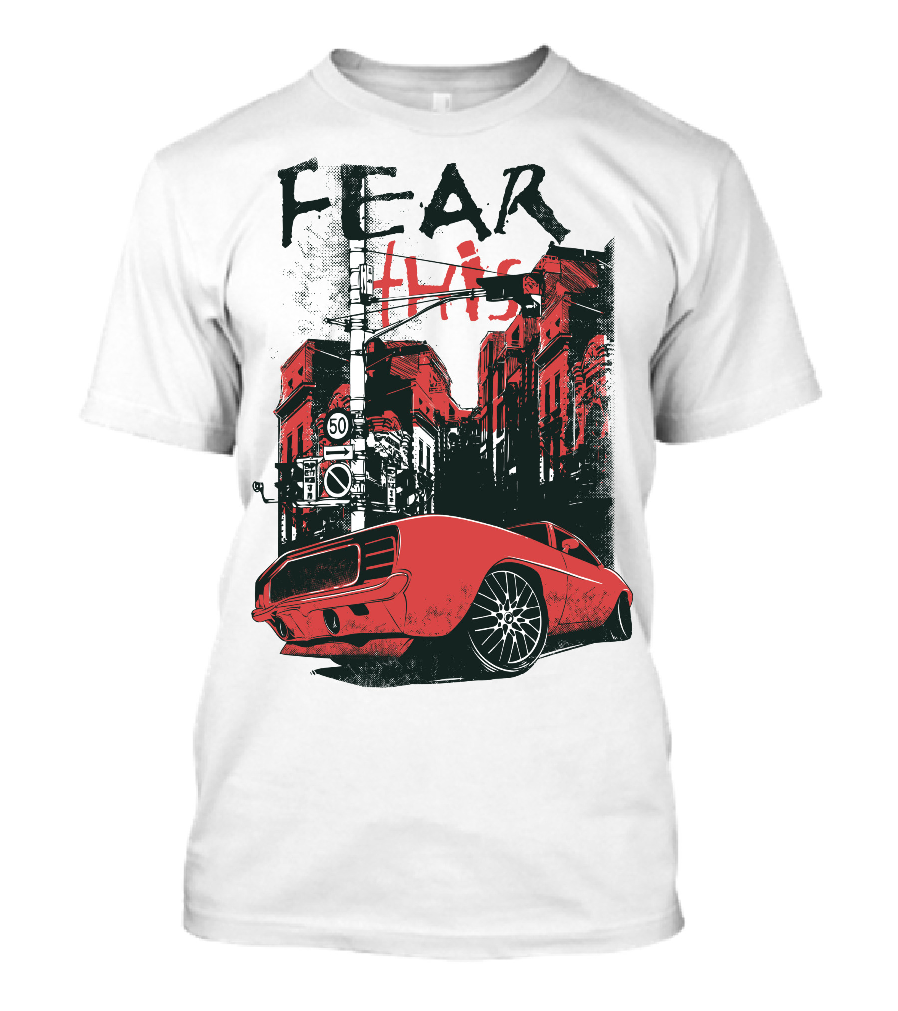 FEAR THIS MUSTANG ON STREET 50 T-Shirt