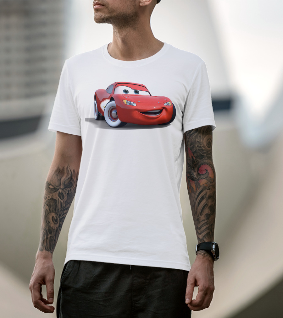 Lightning McQueen Pixar Cars Character T-Shirt