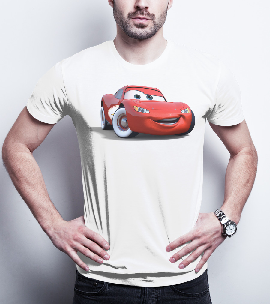 Lightning McQueen Pixar Cars Character T-Shirt