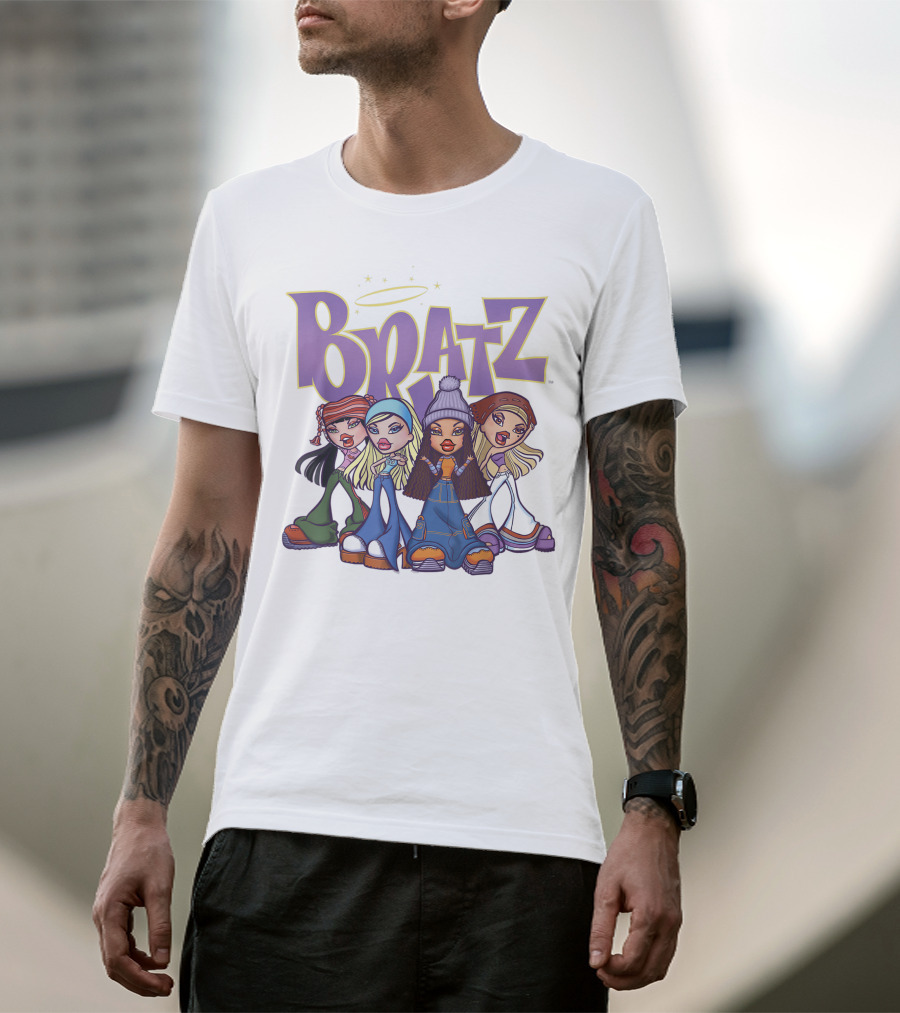 Bratz Original Four Characters Group Shot T-Shirt