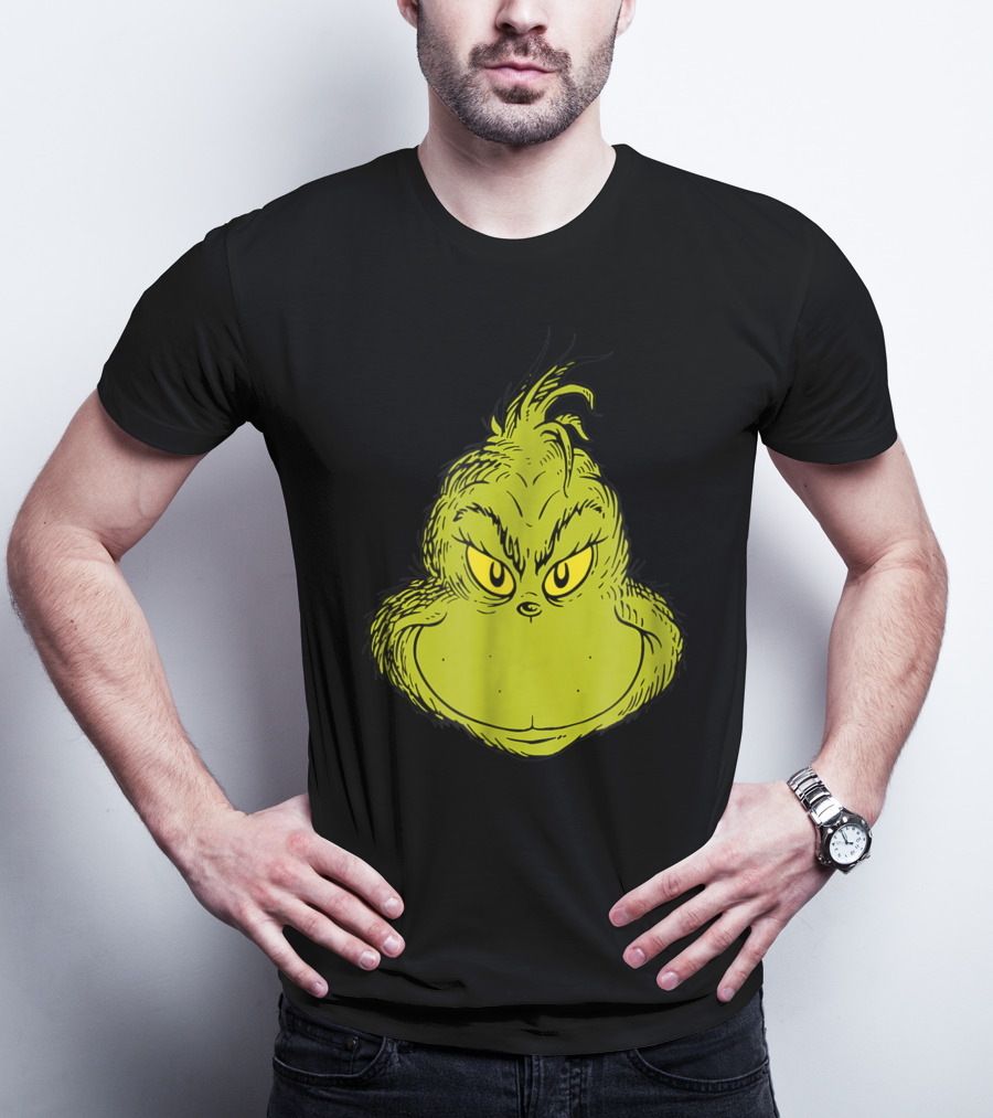 Dr Seuss Grinch Iconic Face Classic T-Shirt