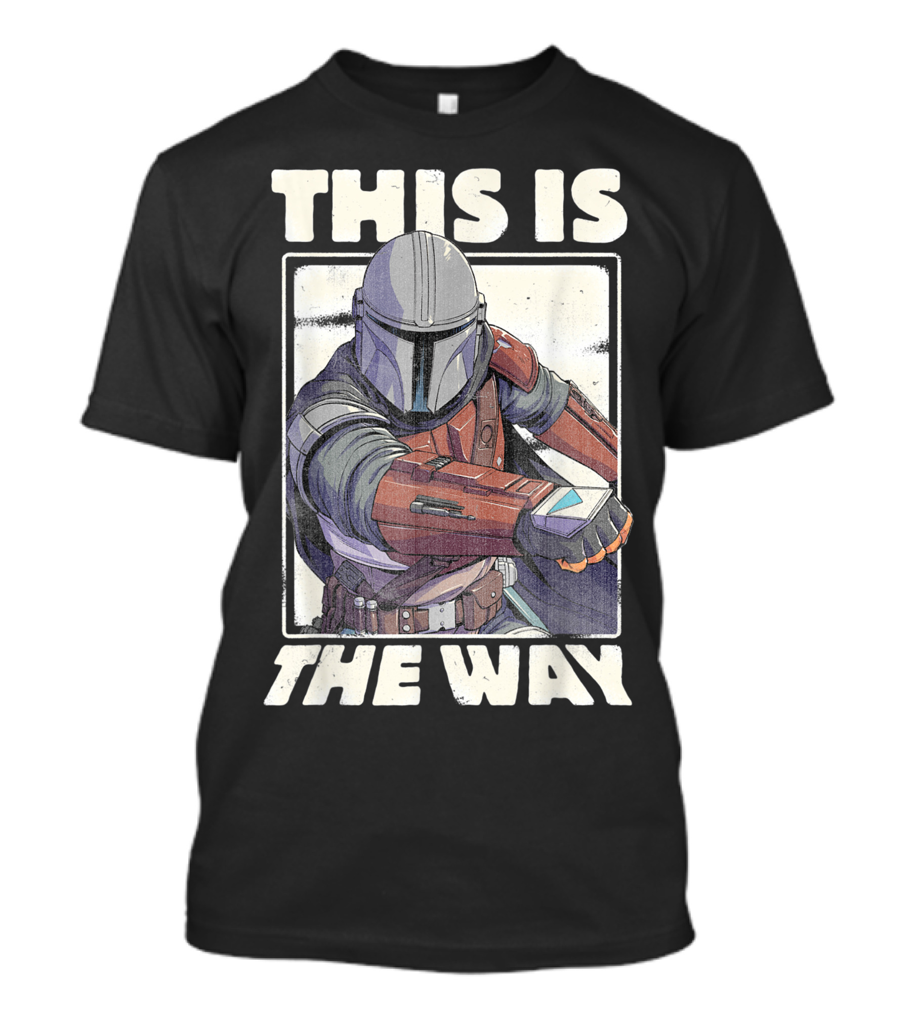 The Mandalorian This Is The Way Star Wars Action Pose T-Shirt