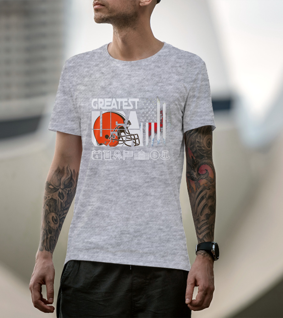 Greatest Usa America Football Helmets Calendar Flag Government Currency Traditions T-Shirt