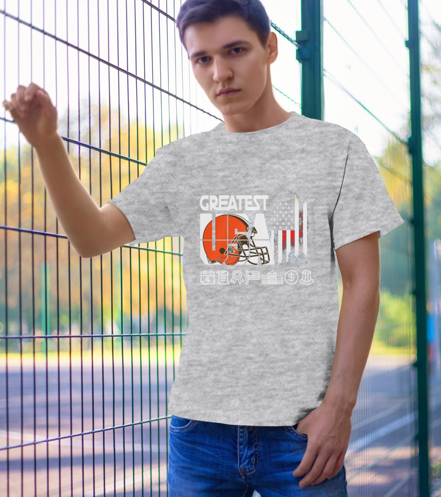 Greatest Usa America Football Helmets Calendar Flag Government Currency Traditions T-Shirt