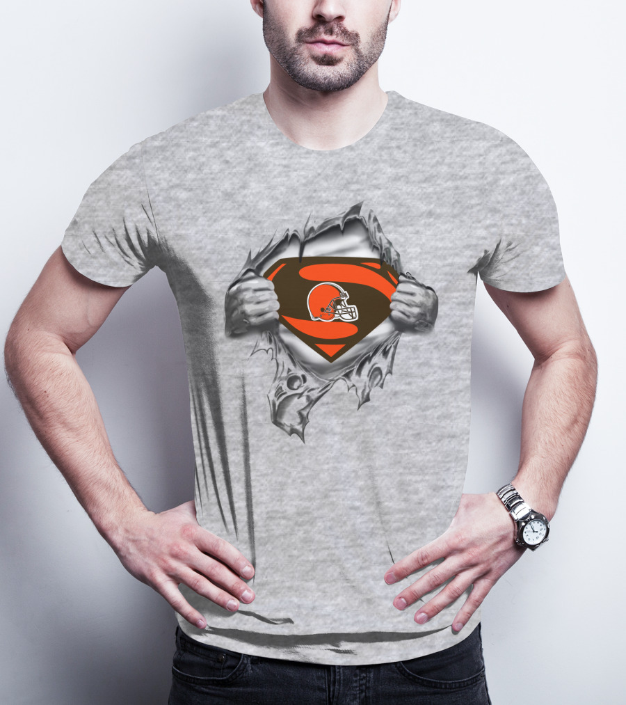 Cleveland Browns Superman Fusion T-Shirt