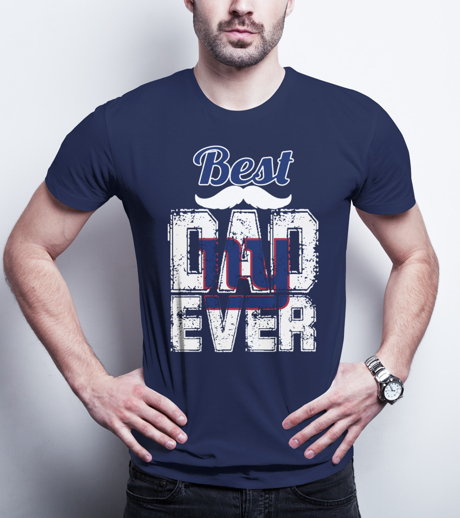 Best Dad Ever Giants T-Shirt