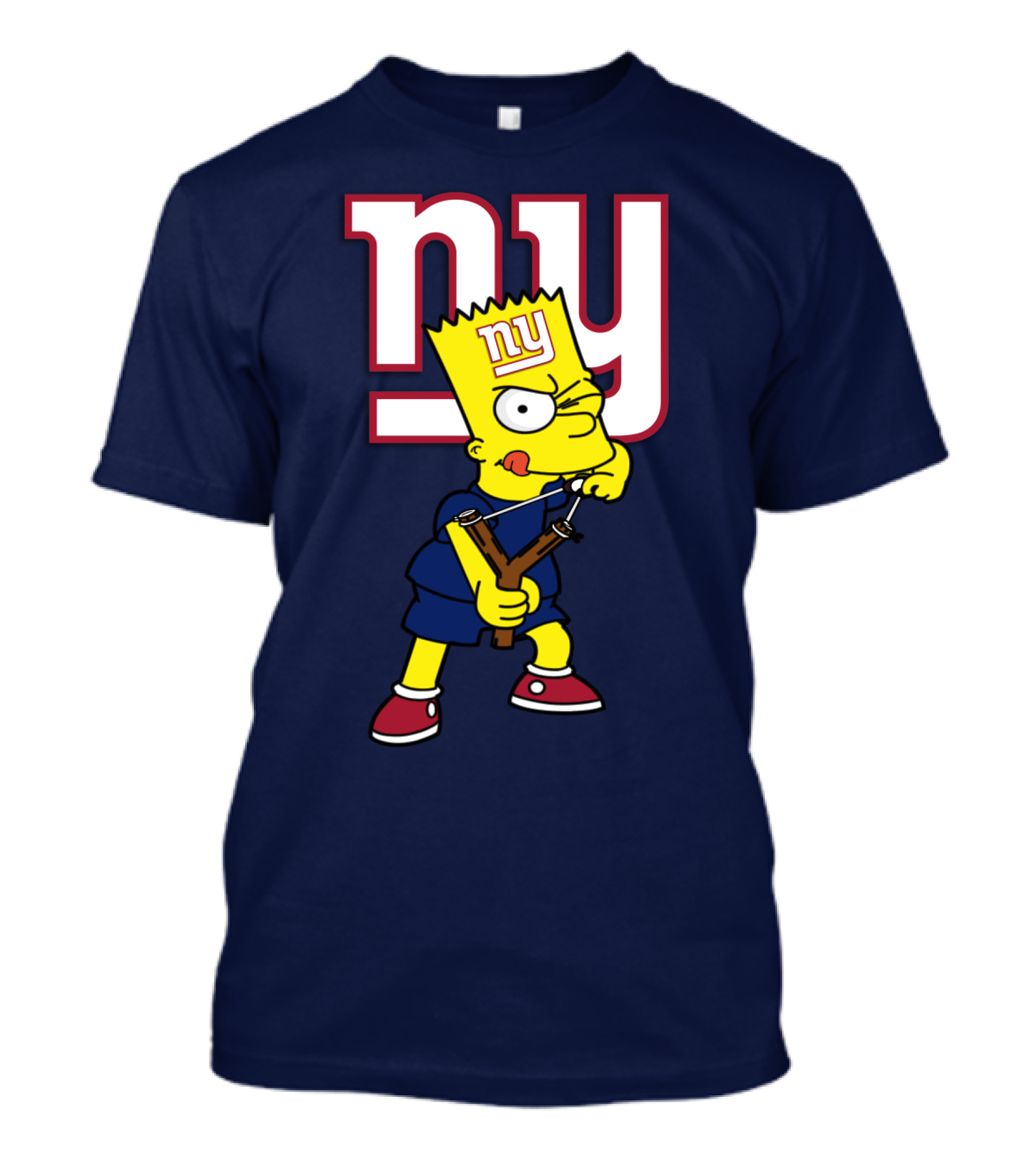 Ny Giants Bart Slingshot T-Shirt