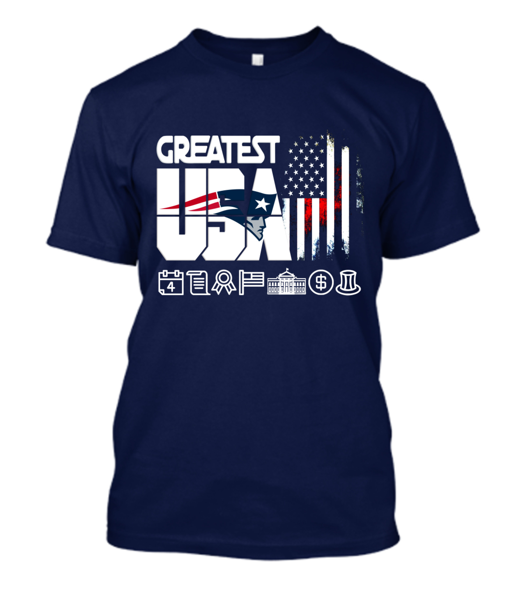 Greatest Usa New England Patriots American Icons T-Shirt