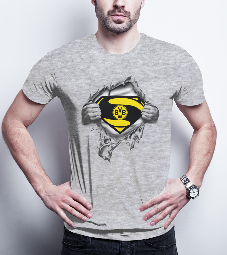 Bvb 09 Dortmund Super Logo Burst T-Shirt