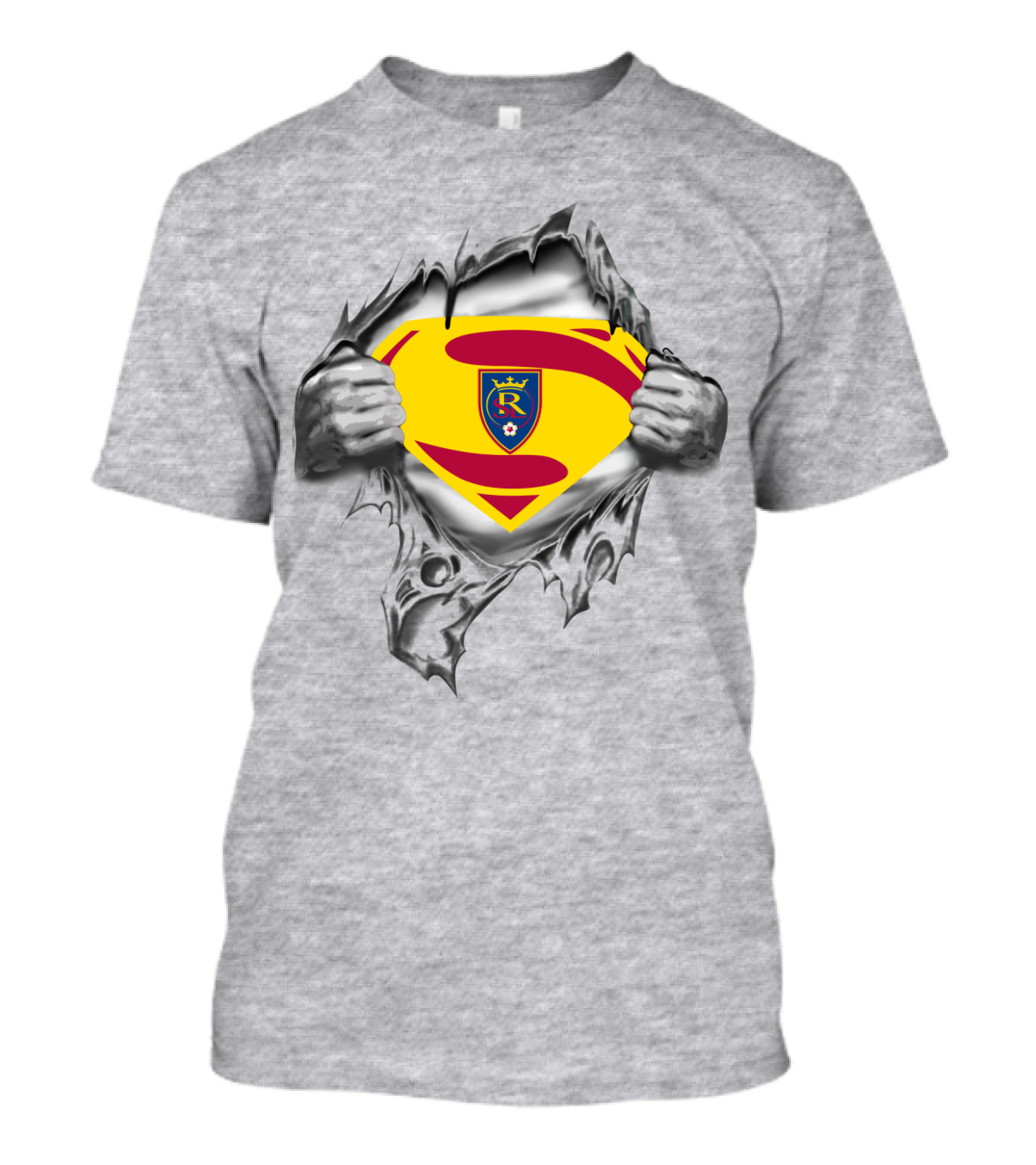 Real Salt Lake Superhero Crest T-Shirt